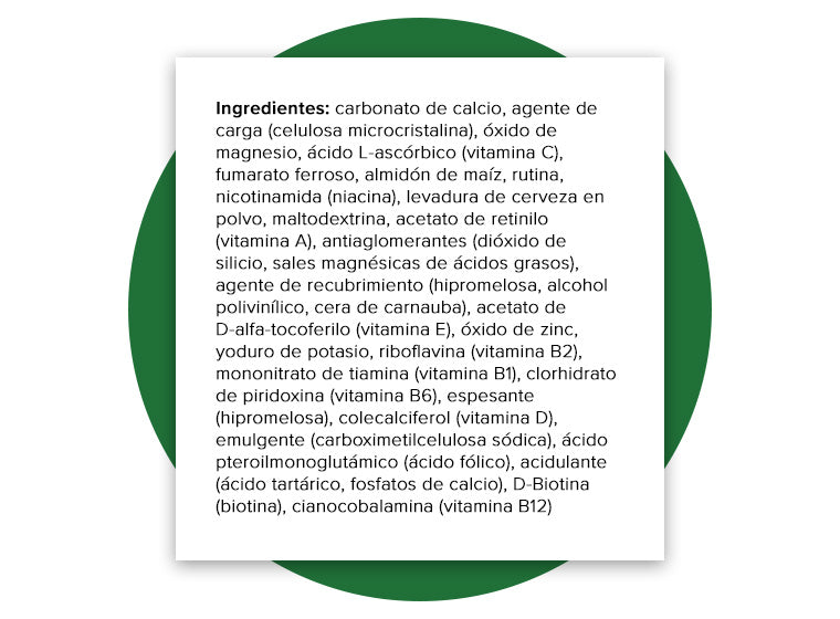 Multivitaminas y Minerales – Theonia ES